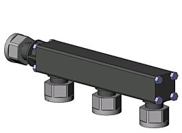Groepenverdeler type LEV met aansluitkoppelingen voor slechts €0.80 ...